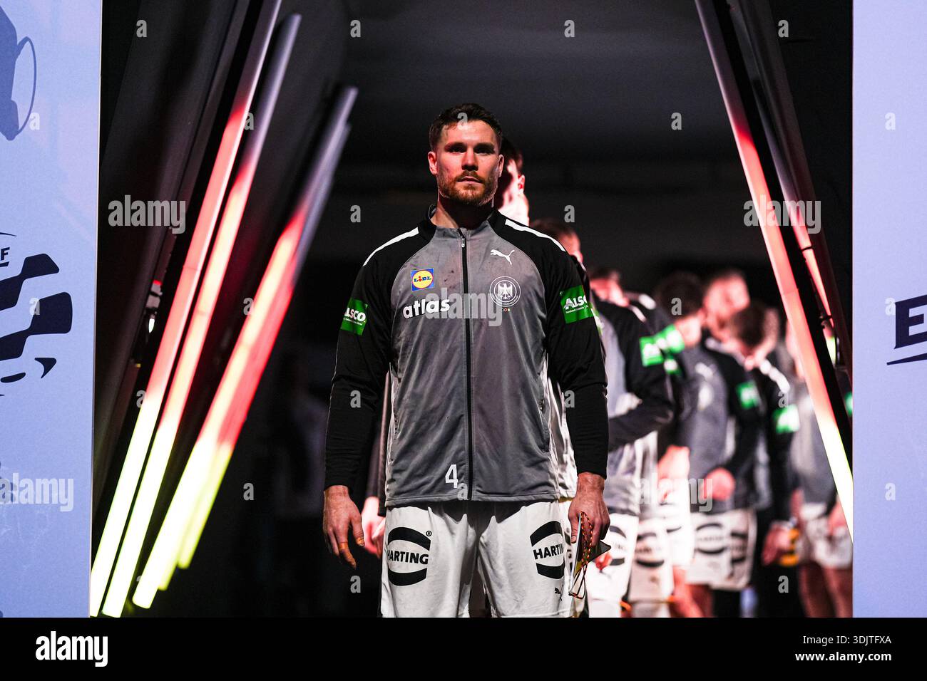 Johannes Golla (Deutschland, #04) DEN, Deutschland vs. Frankreich ...