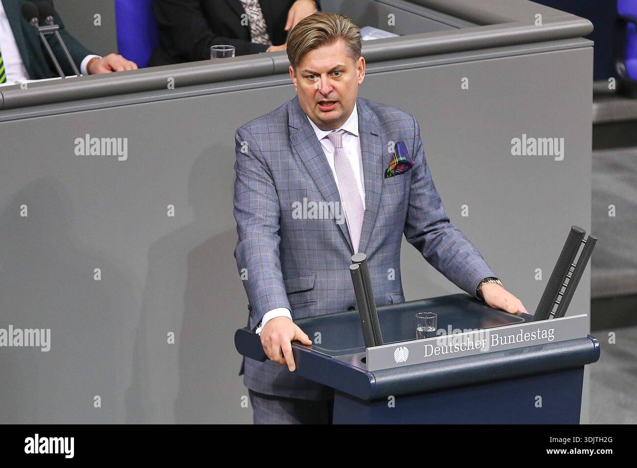 Berlin, Deutschland, 28.01.2026: Deutscher Bundestag: 55 ...