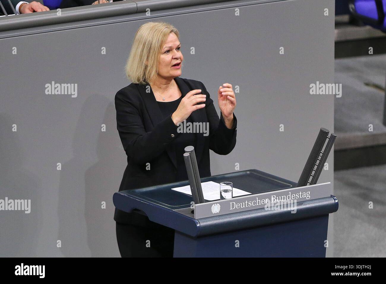 Berlin, Deutschland, 28.01.2026: Deutscher Bundestag: 55 ...