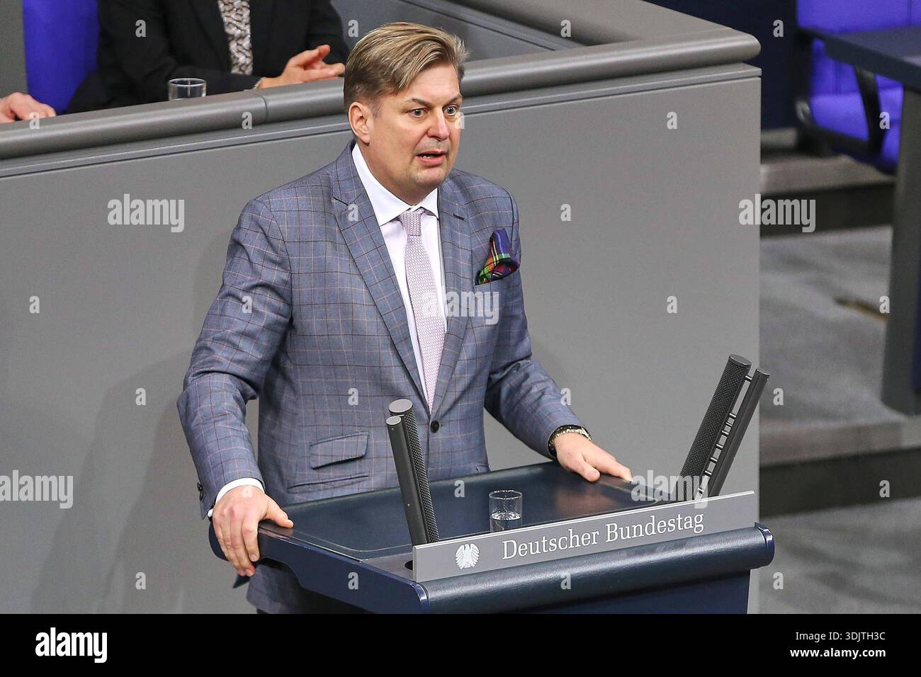 Berlin, Deutschland, 28.01.2026: Deutscher Bundestag: 55 ...