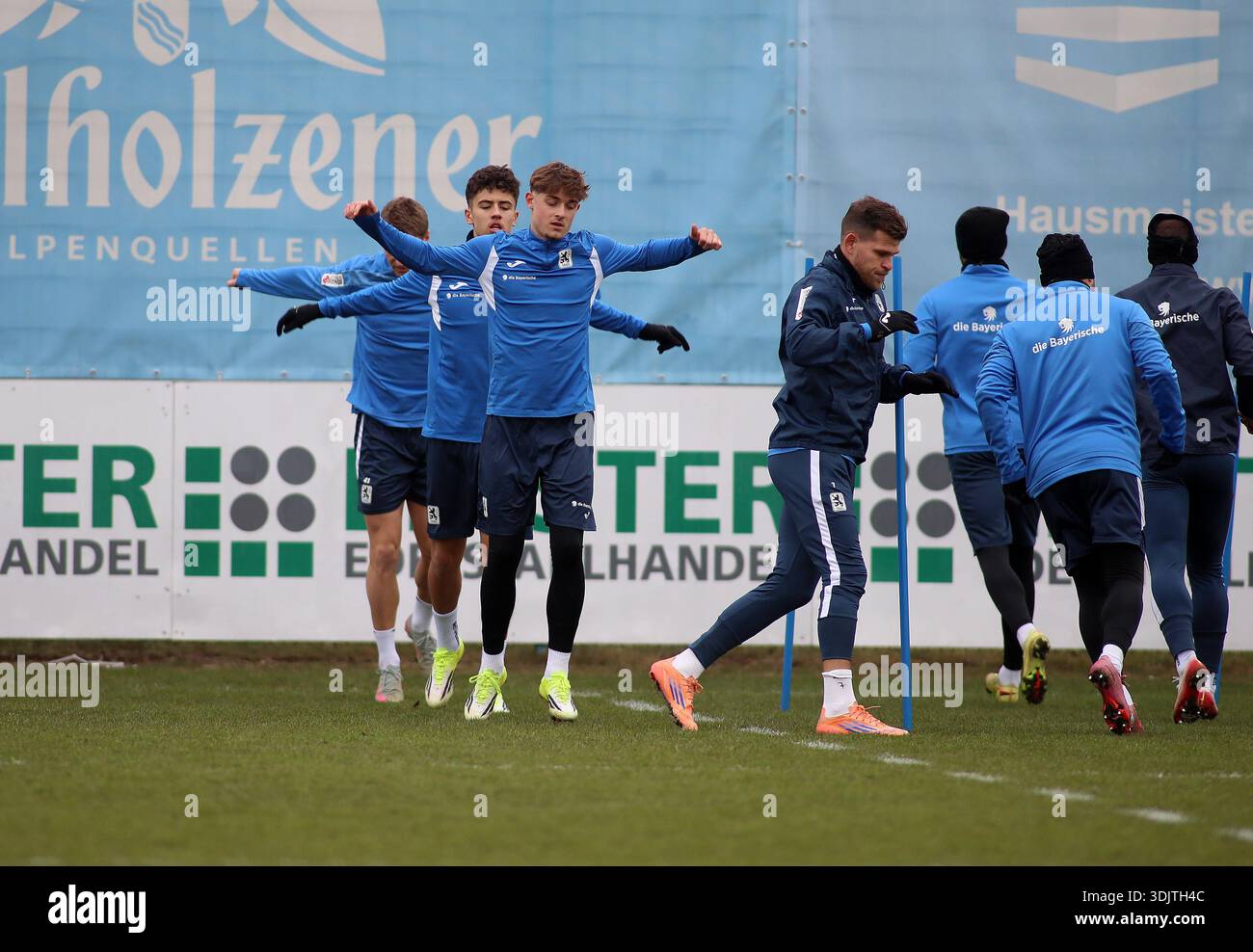 Football, Men, 3rd League, Season 2025/2026, TSV Munich 1860, Training ...