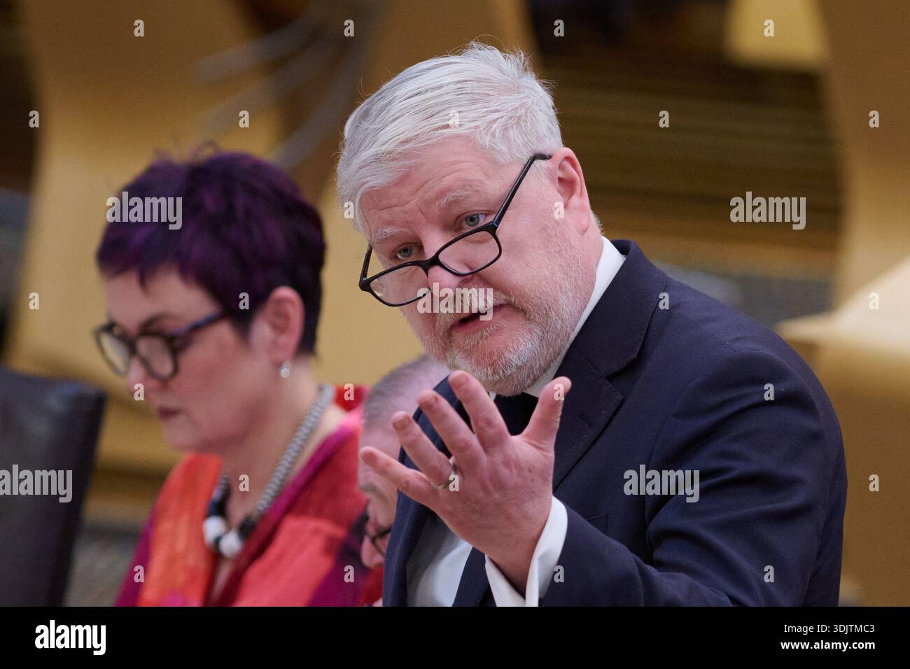 Edinburgh Scotland, UK 28 January 2026. Cabinet Secretary for ...