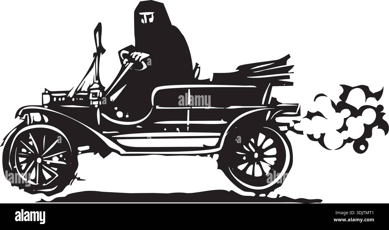 Driving burka Black and White Stock Photos & Images - Alamy