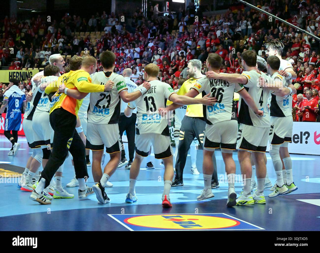 Herning, Denmark. 28th Jan, 2026. Handball: European Championship ...