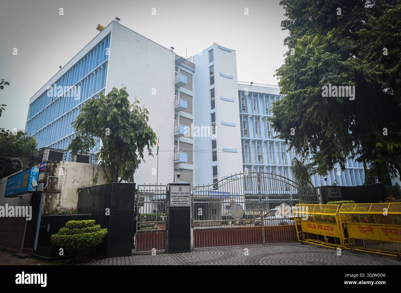 NEW DELHI, INDIA - JANUARY 28: A view out side the headquarters of ...