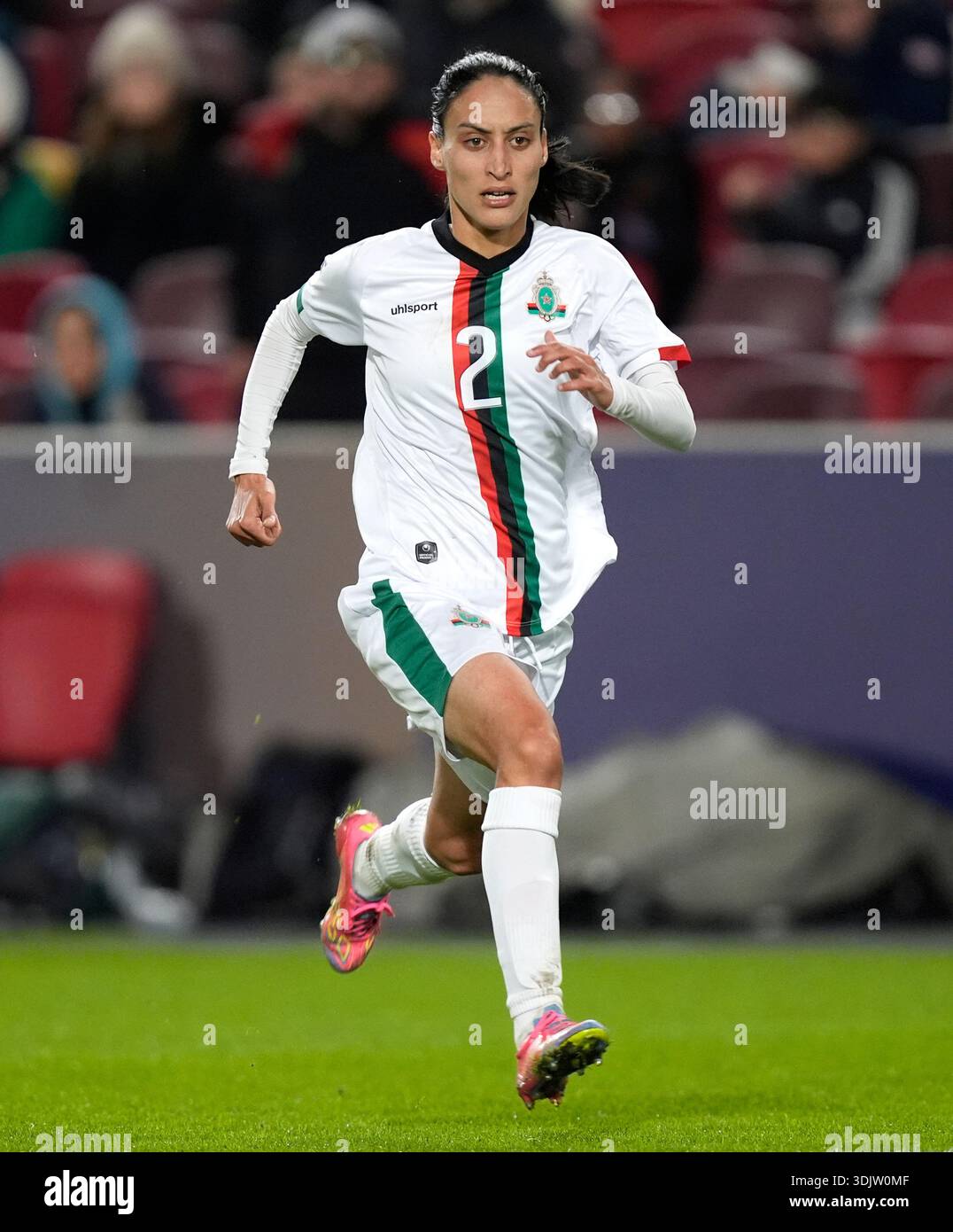 ASFAR's Zineb Redouani during the FIFA Women's Champions Cup semi-final ...