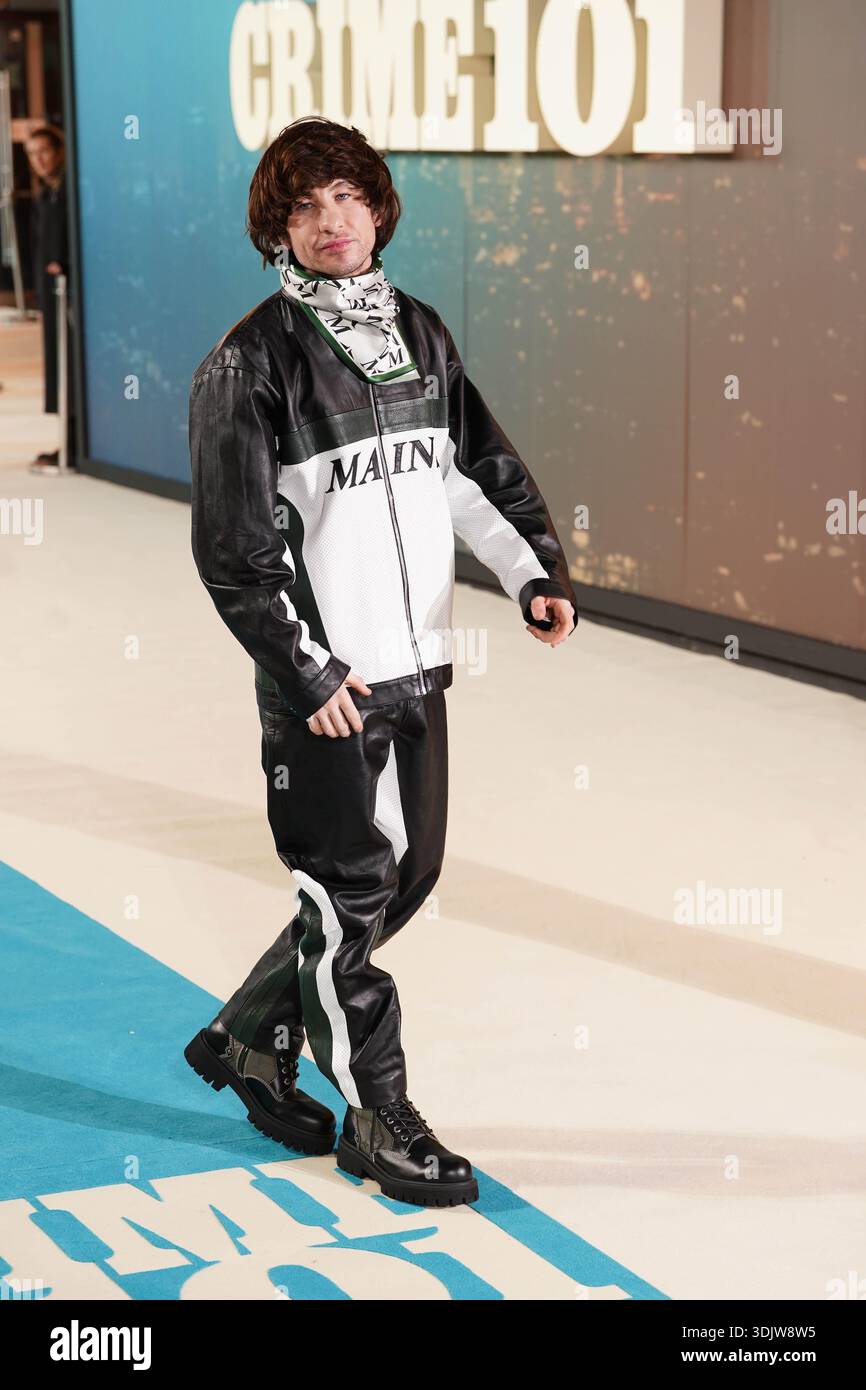 Barry Keoghan attending the Crime 101 UK gala screening at the Odeon ...