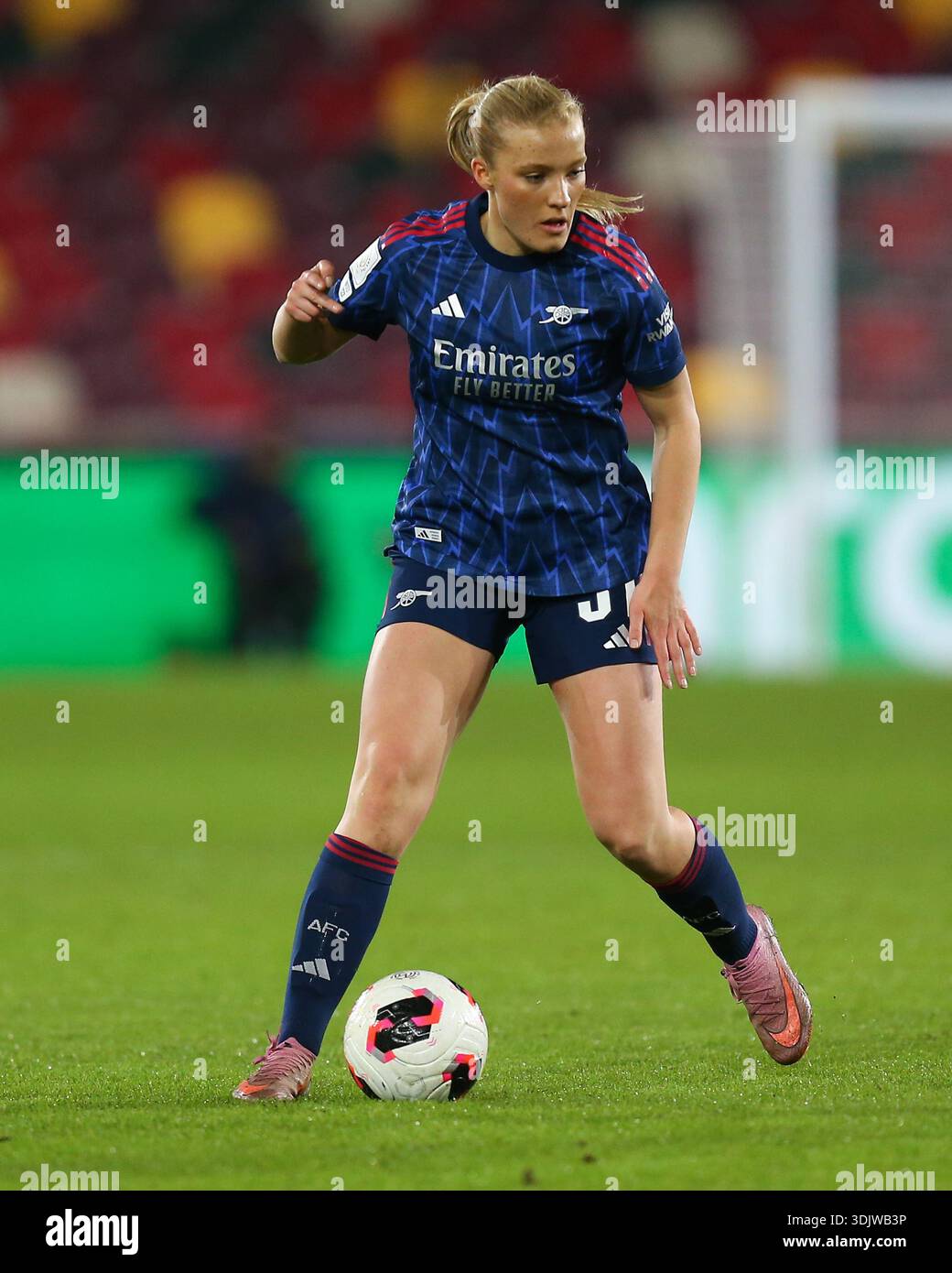 London, England, January 28 2026: Smilla Holmberg (31 Arsenal) during ...