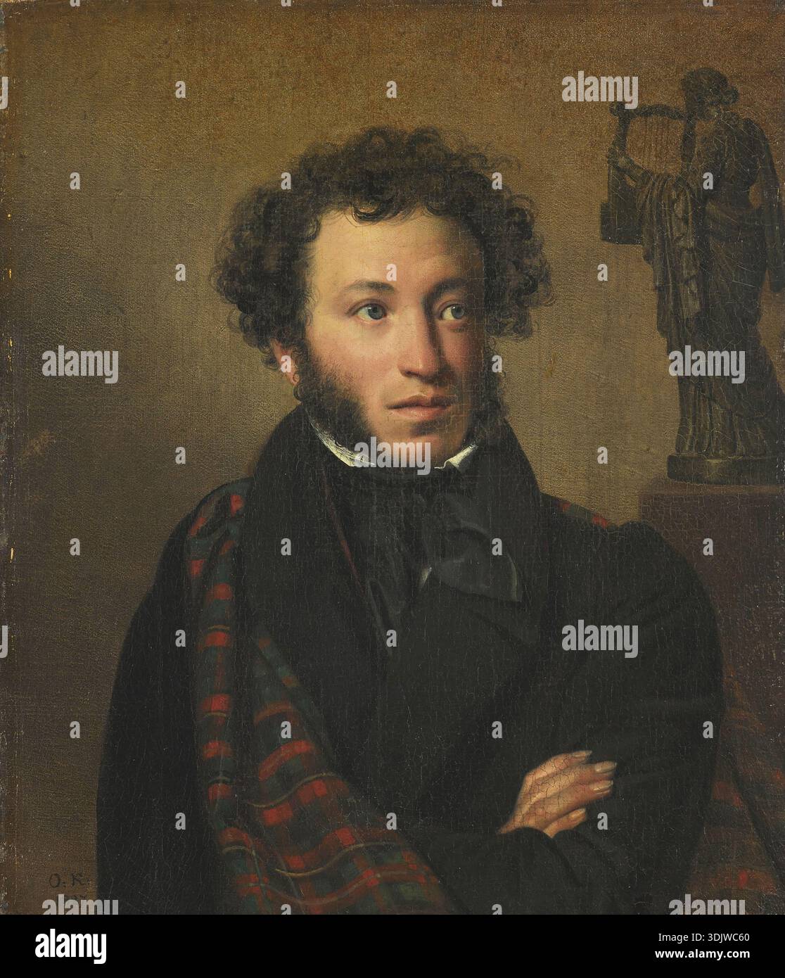 Pushkin drawing hi-res stock photography and images - Alamy