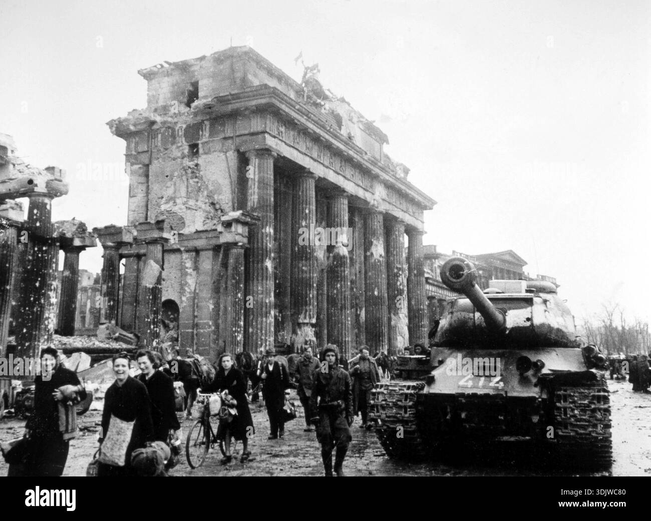 Destroyed city gate Black and White Stock Photos & Images - Alamy