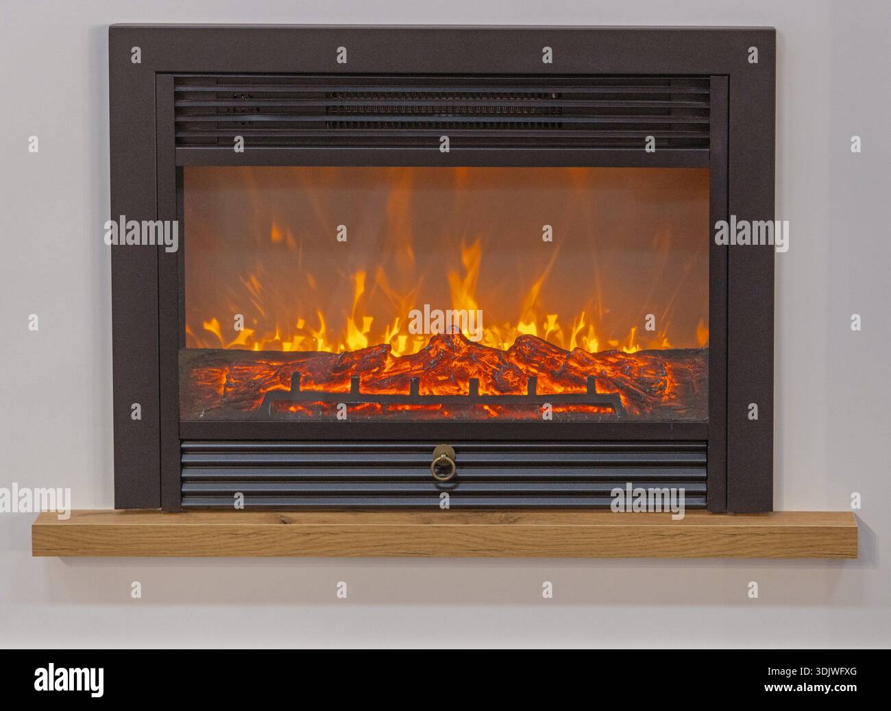 Fire effects electric insert hi-res stock photography and images - Alamy