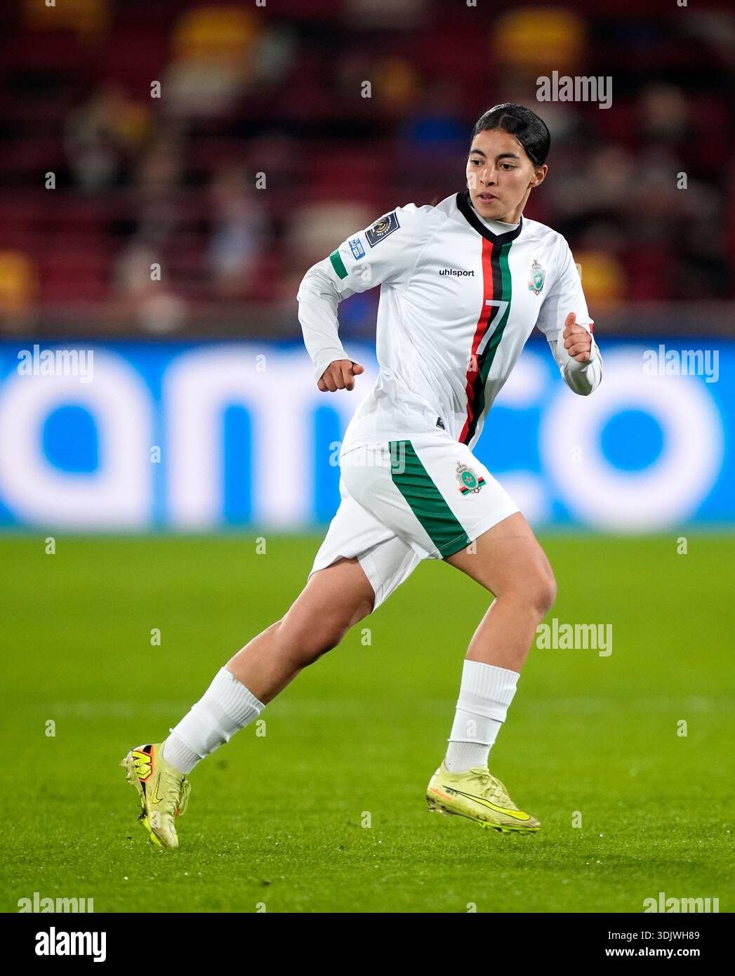 ASFAR's Doha El Madani during the FIFA Women's Champions Cup semi-final ...