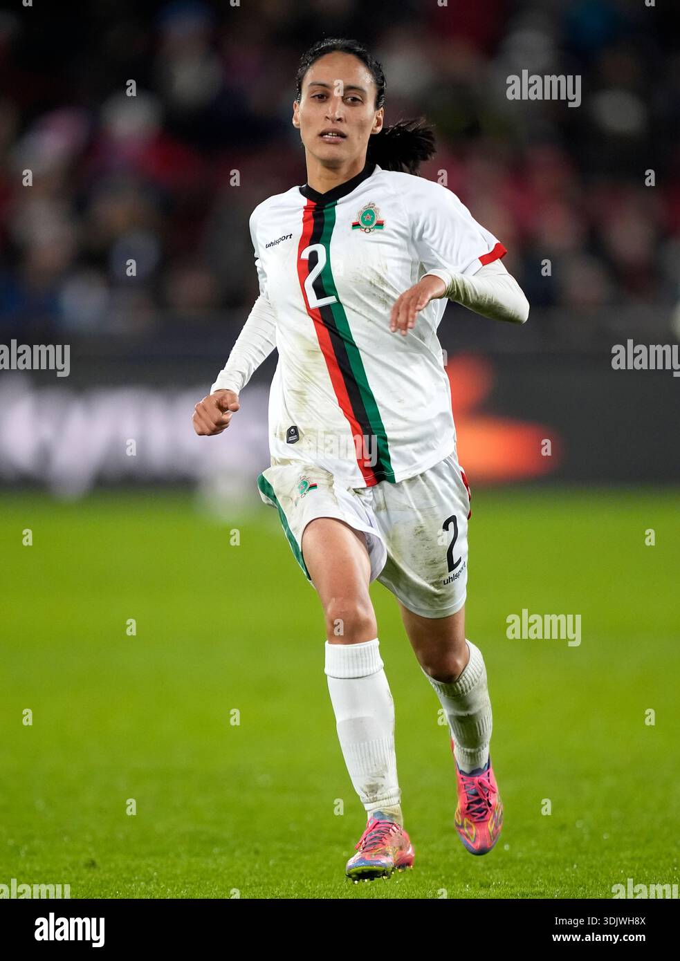 ASFAR's Zineb Redouani during the FIFA Women's Champions Cup semi-final ...