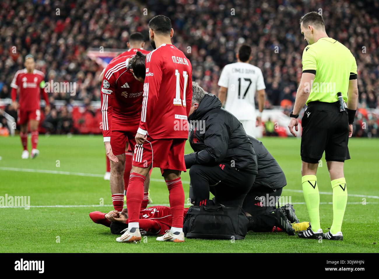 Jeremie frimpong liverpool on hi-res stock photography and images - Alamy