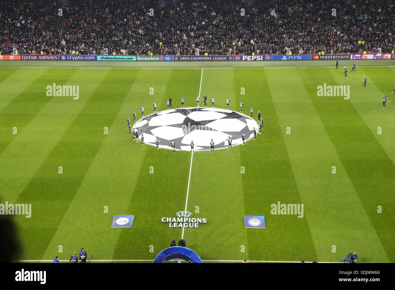 AMSTERDAM , 28-01-2026 , JohanCruijff ArenA , season 2025 / 2026 , UEFA ...