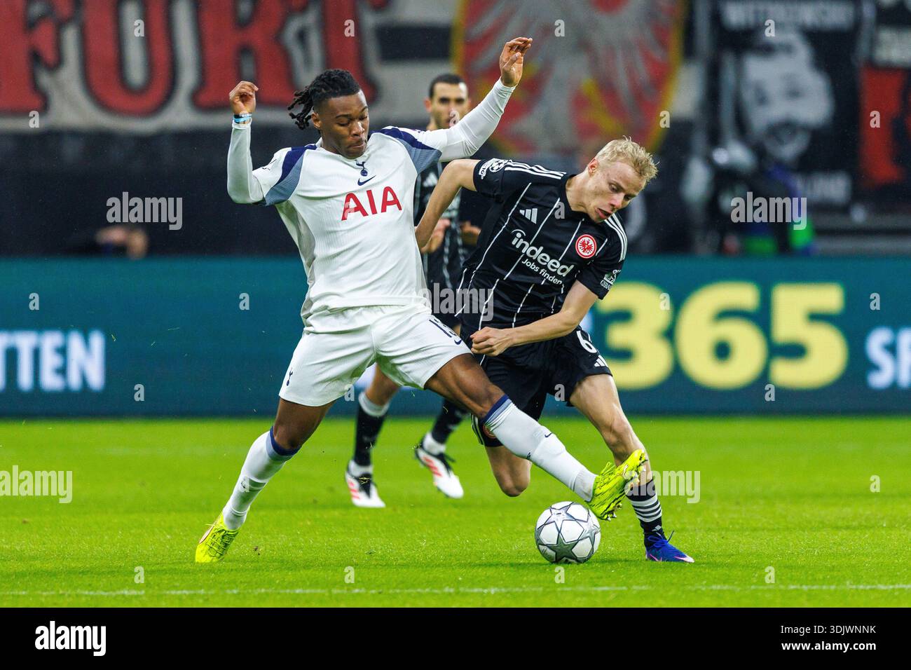 FRANKFURT, GERMANY - JANUARY 28: Destiny Udogie (Tottenham Hotspur, 13 ...