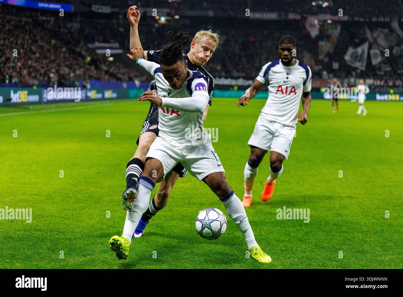 FRANKFURT, GERMANY - JANUARY 28: Destiny Udogie (Tottenham Hotspur, 13 ...