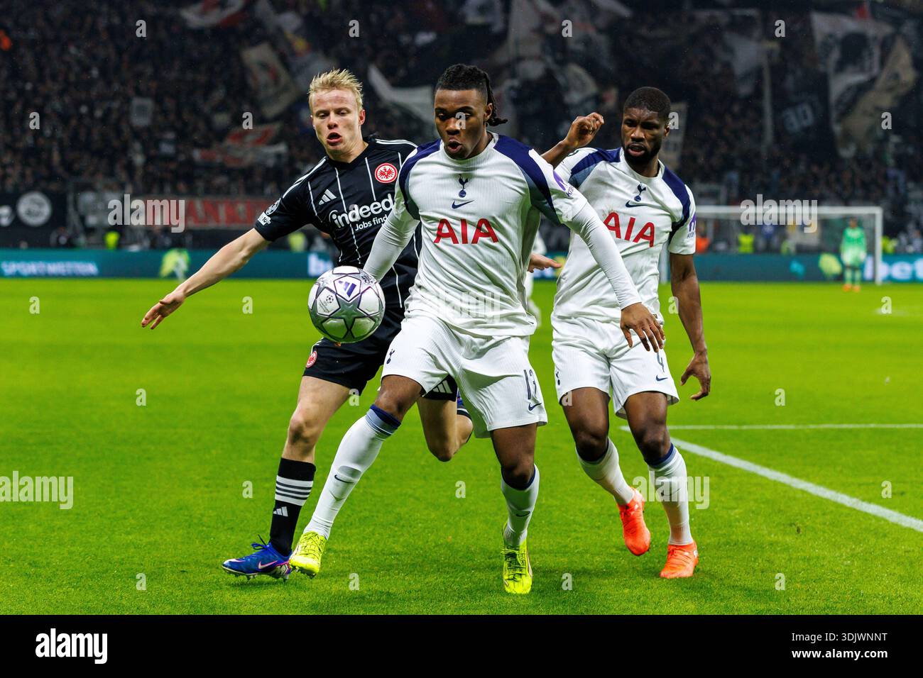 FRANKFURT, GERMANY - JANUARY 28: Destiny Udogie (Tottenham Hotspur, 13 ...
