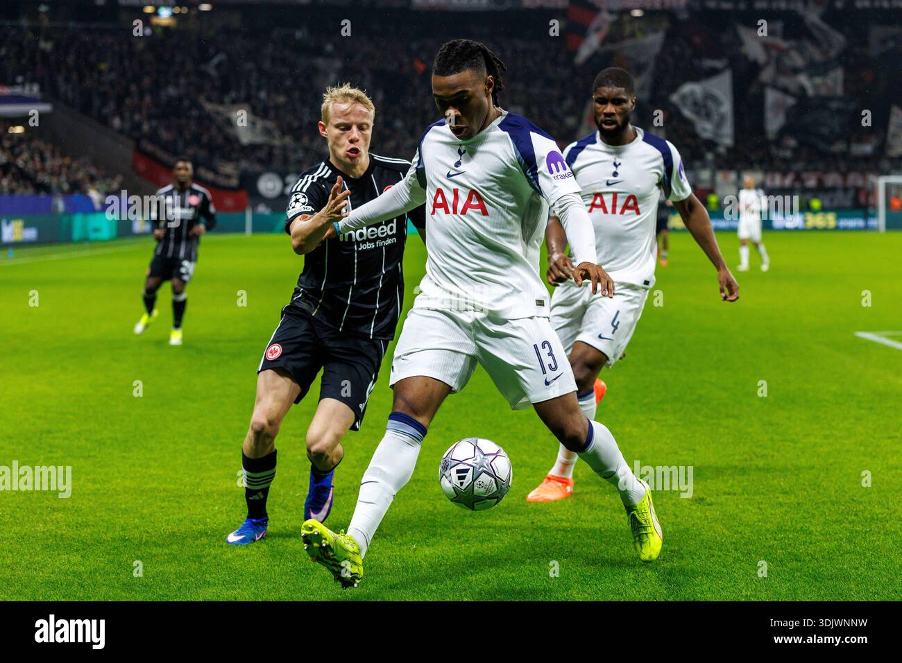 FRANKFURT, GERMANY - JANUARY 28: Destiny Udogie (Tottenham Hotspur, 13 ...