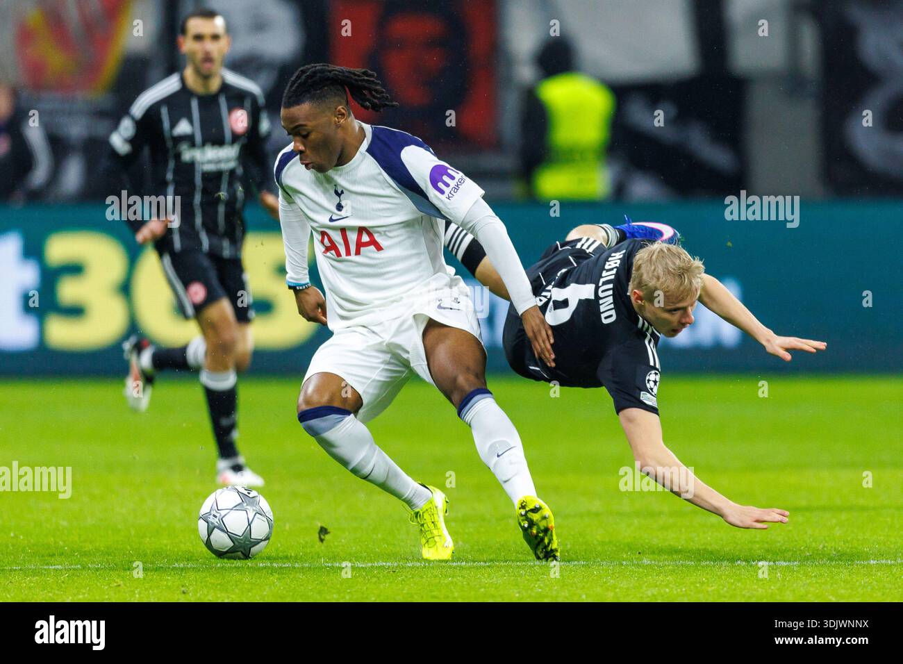 FRANKFURT, GERMANY - JANUARY 28: Destiny Udogie (Tottenham Hotspur, 13 ...
