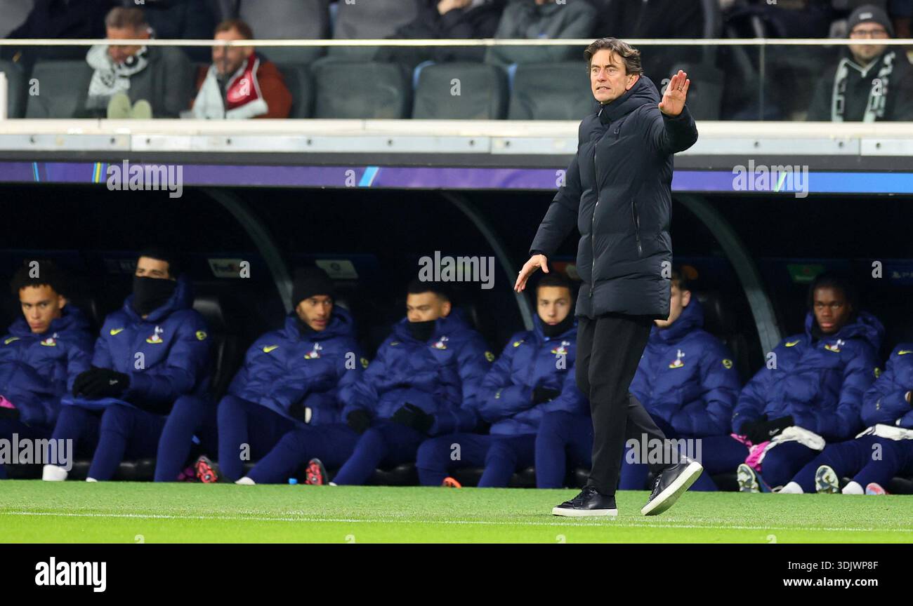 Trainer [coach] Thomas Frank (Tottenham) Frankfurt, January 28, 2026 ...