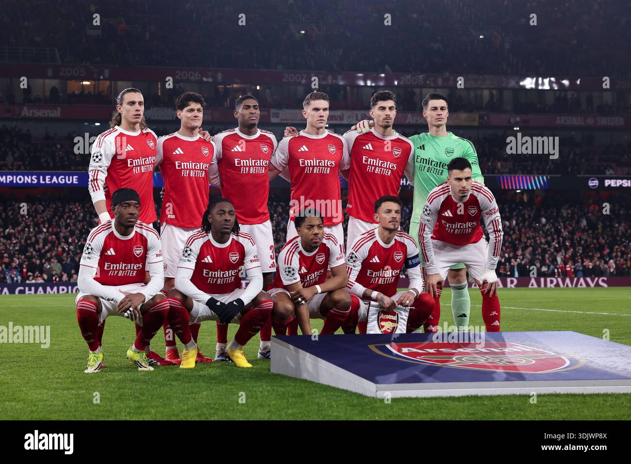 28th January 2026; Emirates Stadium, London, England; UEFA Champions ...