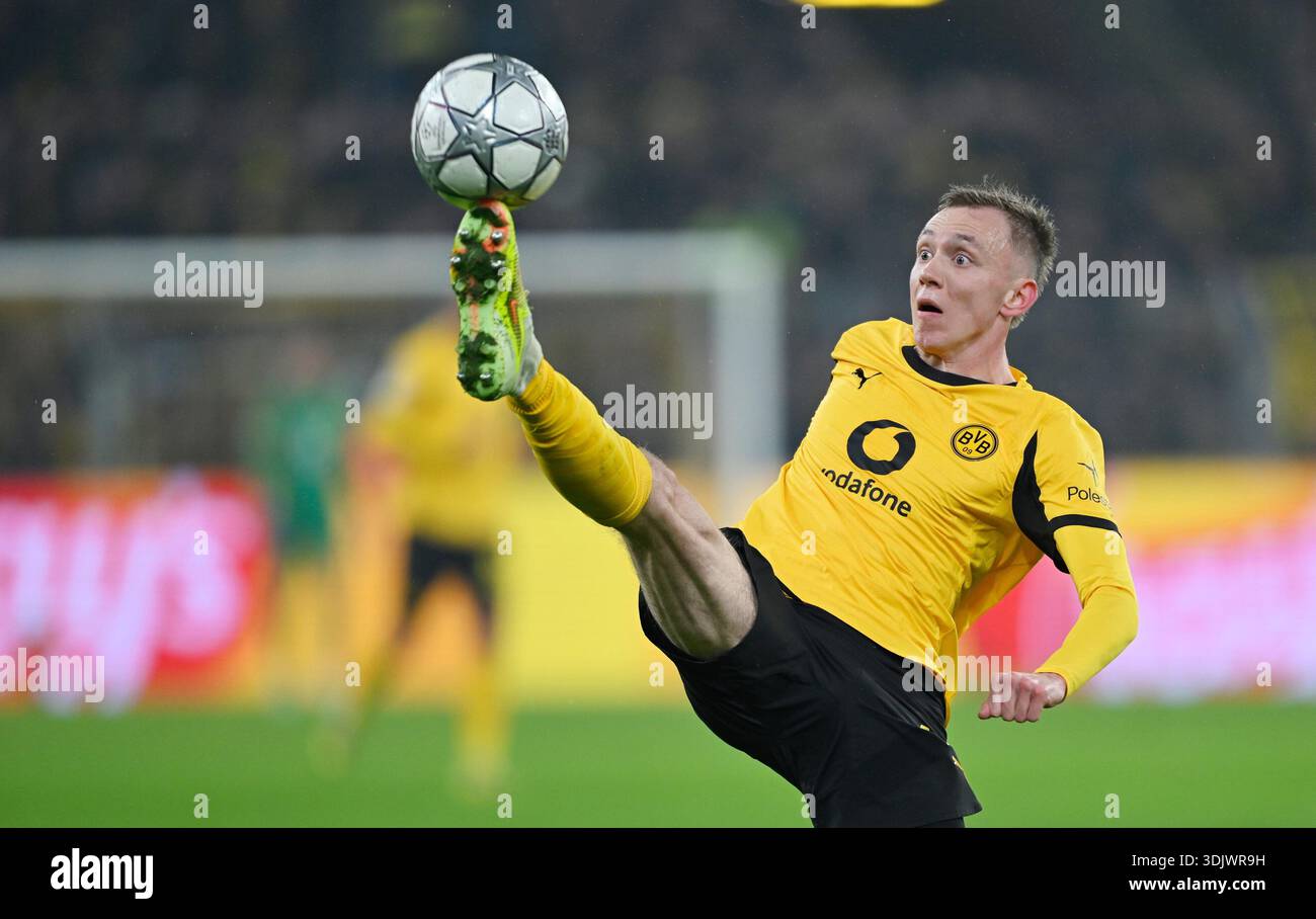Maximilian Beier (Dortmund) Dortmund, January 28, 2026, Football, UEFA ...