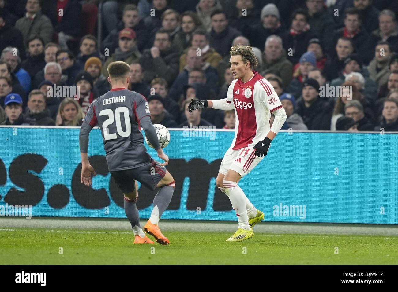 AMSTERDAM , 28-01-2026 , JohanCruijff ArenA , season 2025 / 2026 , UEFA ...