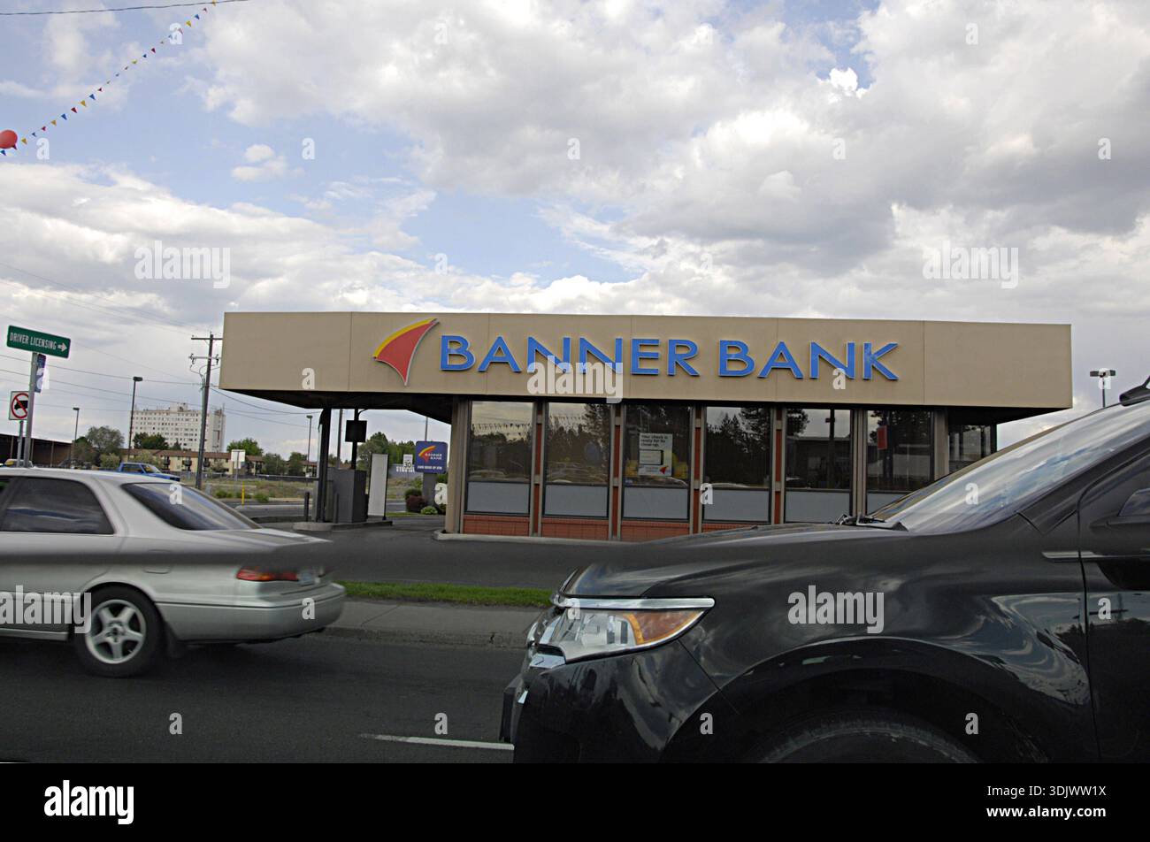 SPOKANE/Washington state /usa Banner bank branch building 1 June 2014 ...