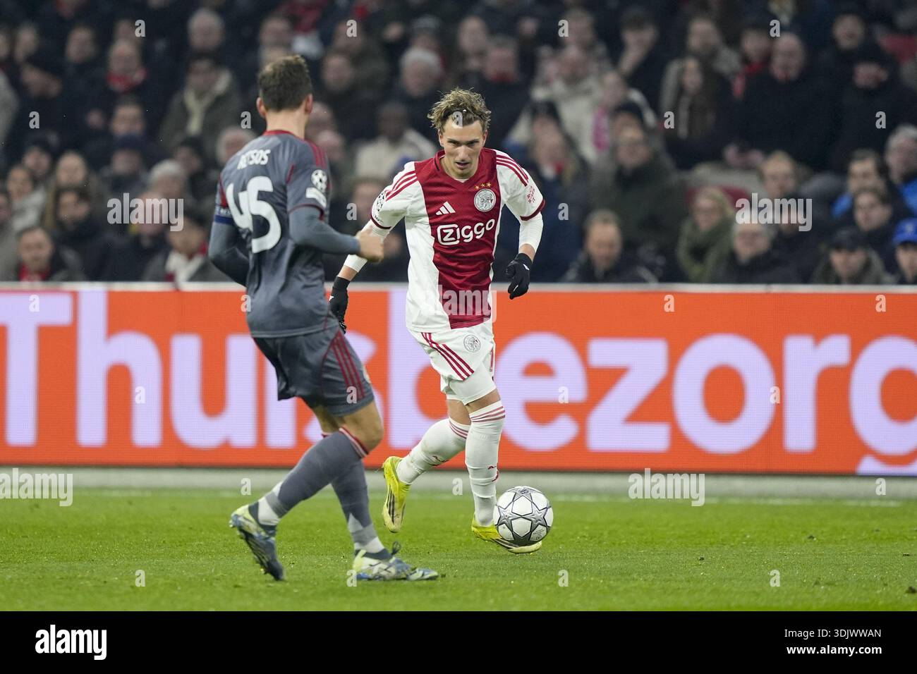 AMSTERDAM , 28-01-2026 , JohanCruijff ArenA , season 2025 / 2026 , UEFA ...