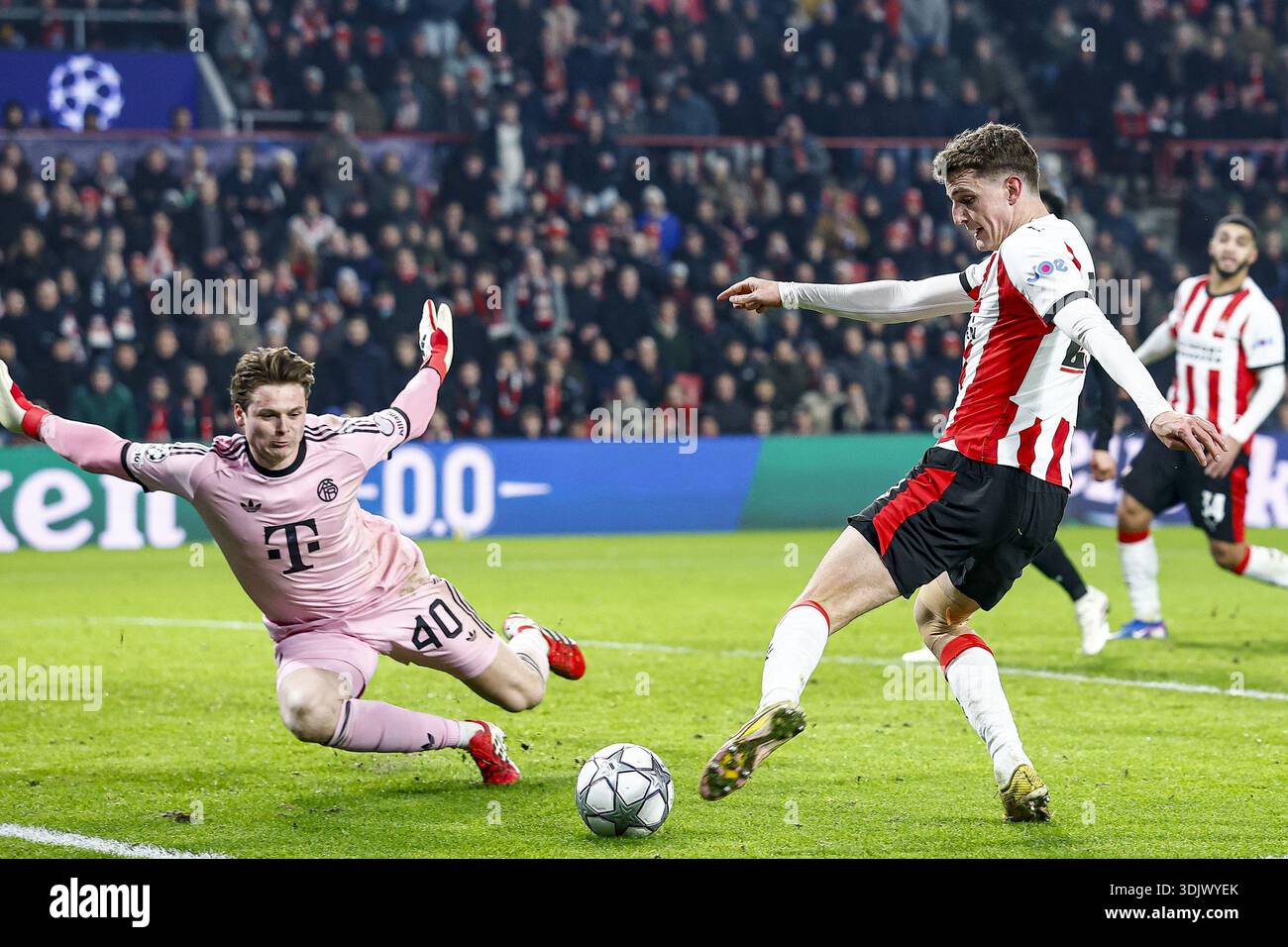 EINDHOVEN , 28-01-2026 , Philips Stadium , season 2025 / 2026 , UEFA ...