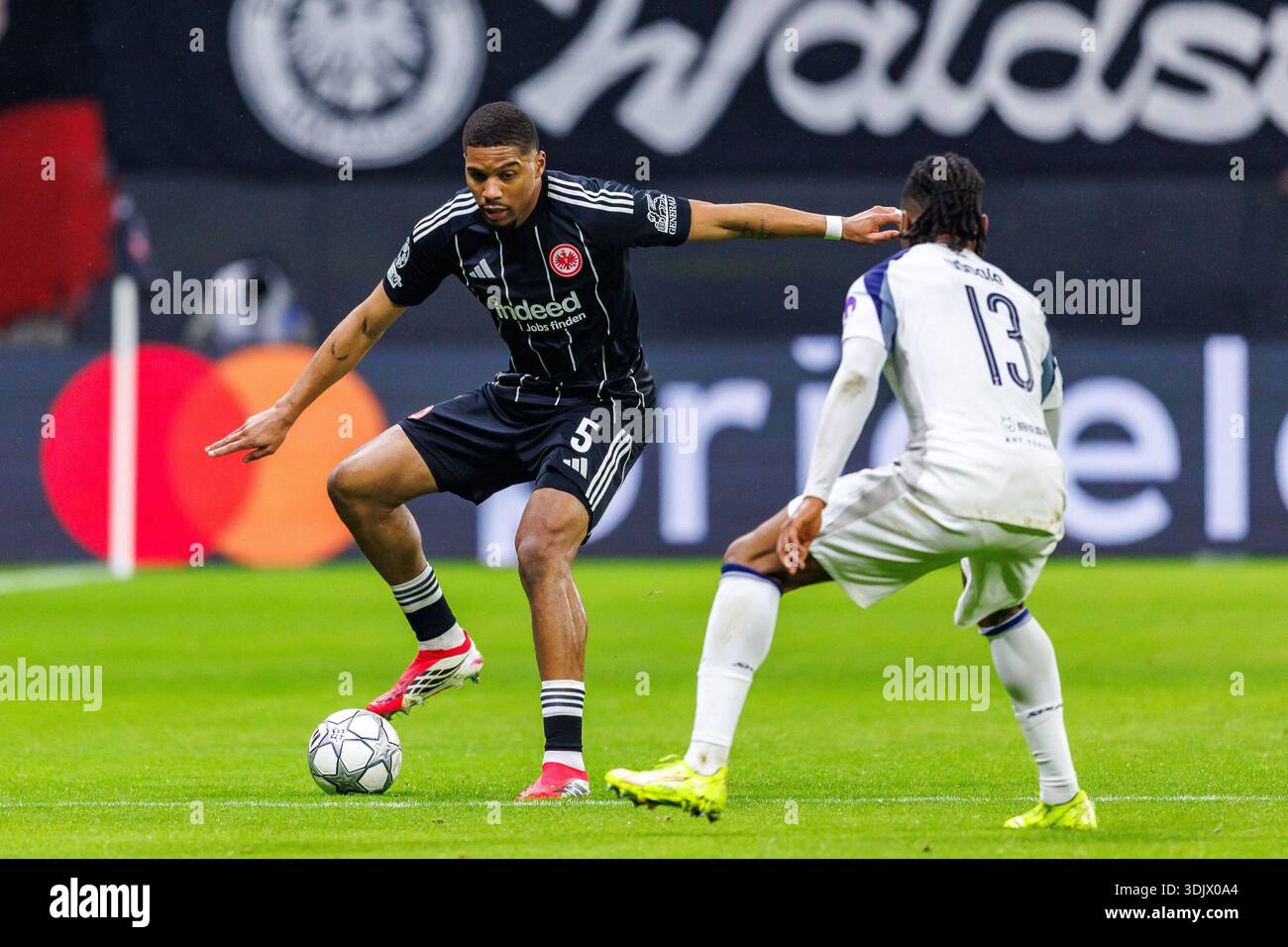 FRANKFURT, GERMANY - JANUARY 28: Aurele Amenda (Eintracht Frankfurt, 5 ...