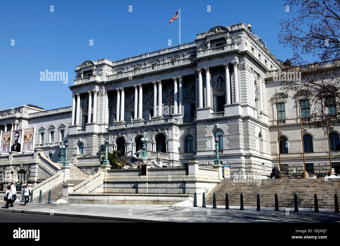 The Library of Congress appears on Capitol Hill in Washington on March ...