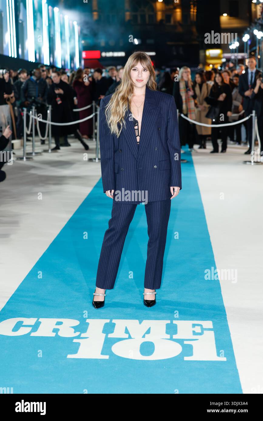 Hanako Footman poses for photographers upon arrival at the premiere of ...