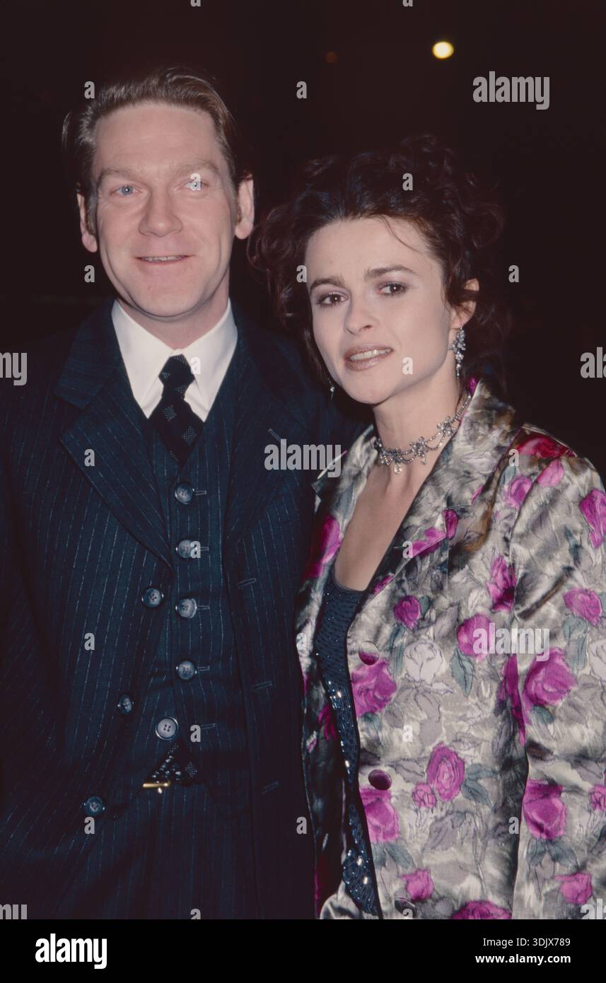 Kenneth Branagh and Helena Bonham Carter attend the premiere of “The ...