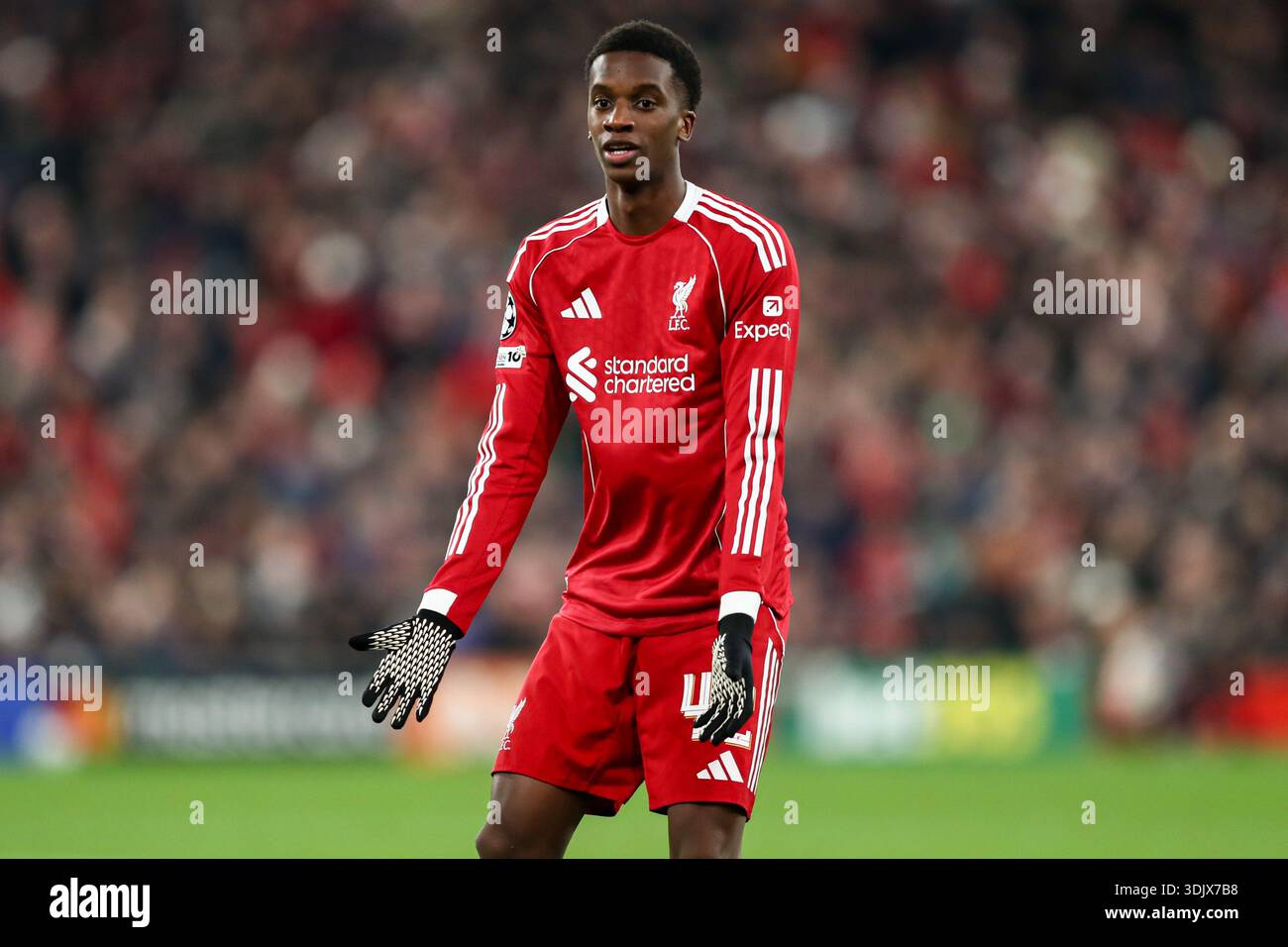 Trey Nyoni of Liverpool during the UEFA Champions League Match Day 8 of ...