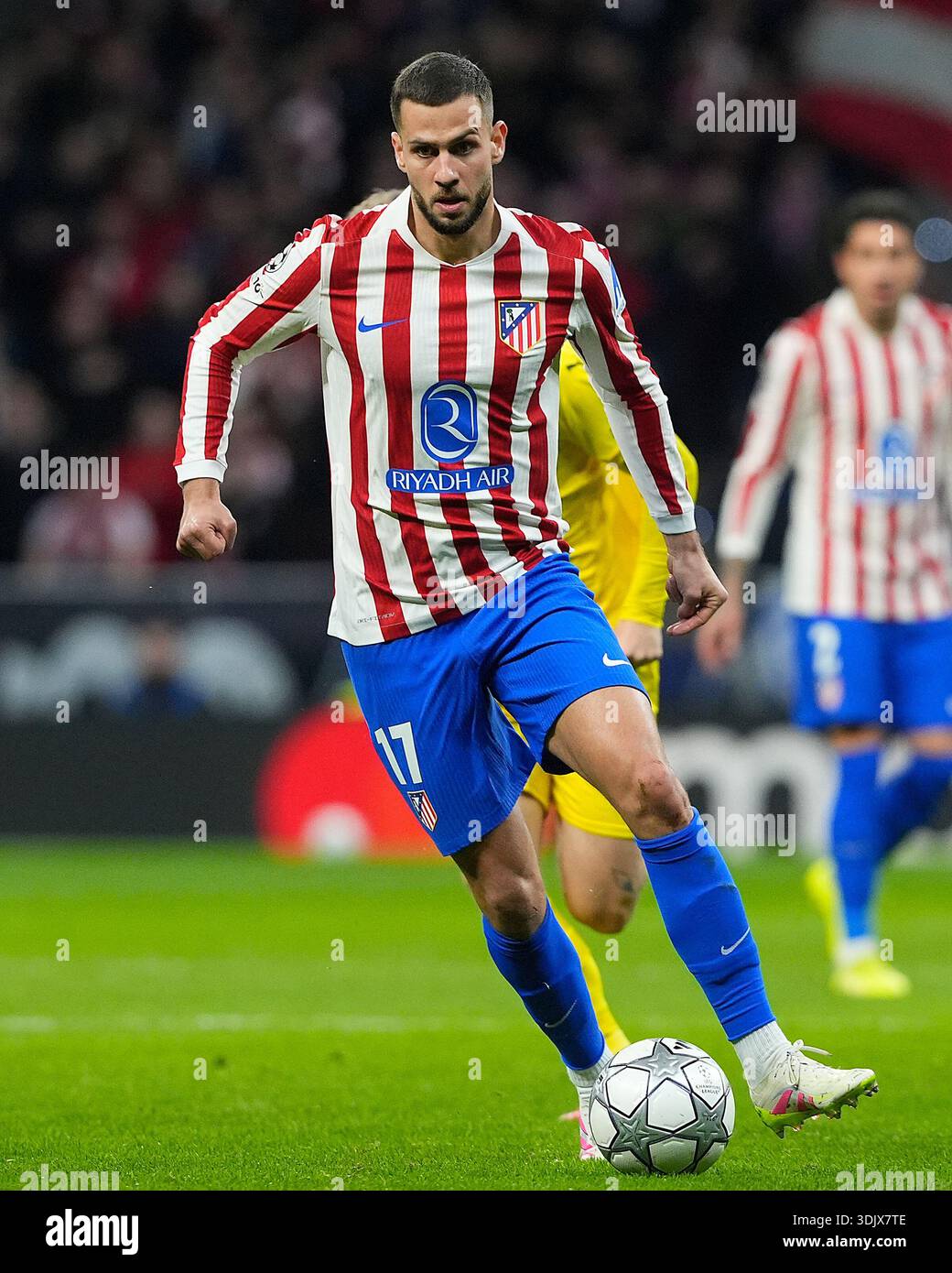 Atletico de Madrid's David Hancko during Champions League 2025/2026 ...