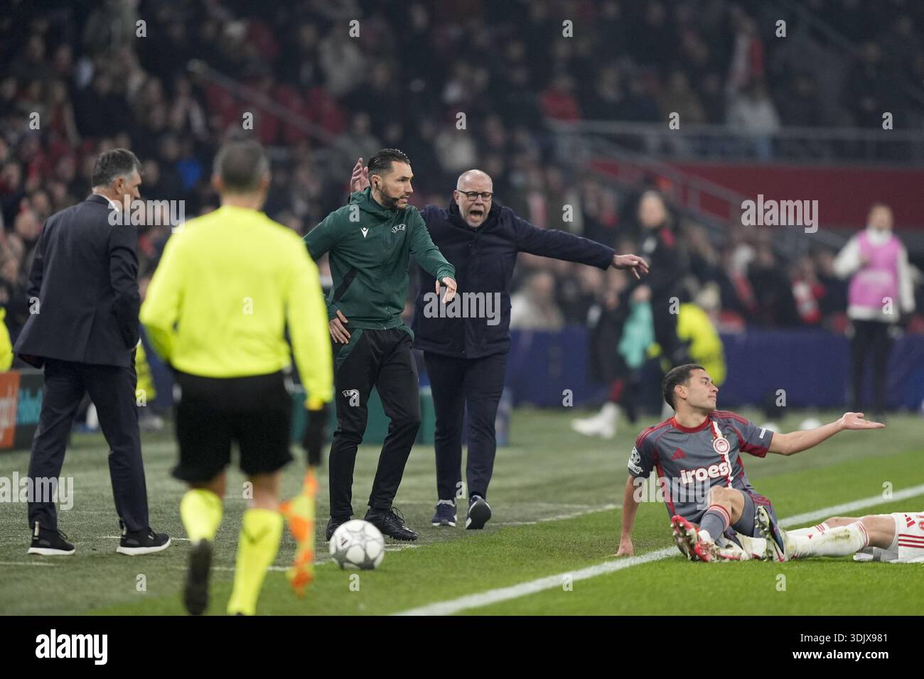 AMSTERDAM , 28-01-2026 , JohanCruijff ArenA , season 2025 / 2026 , UEFA ...
