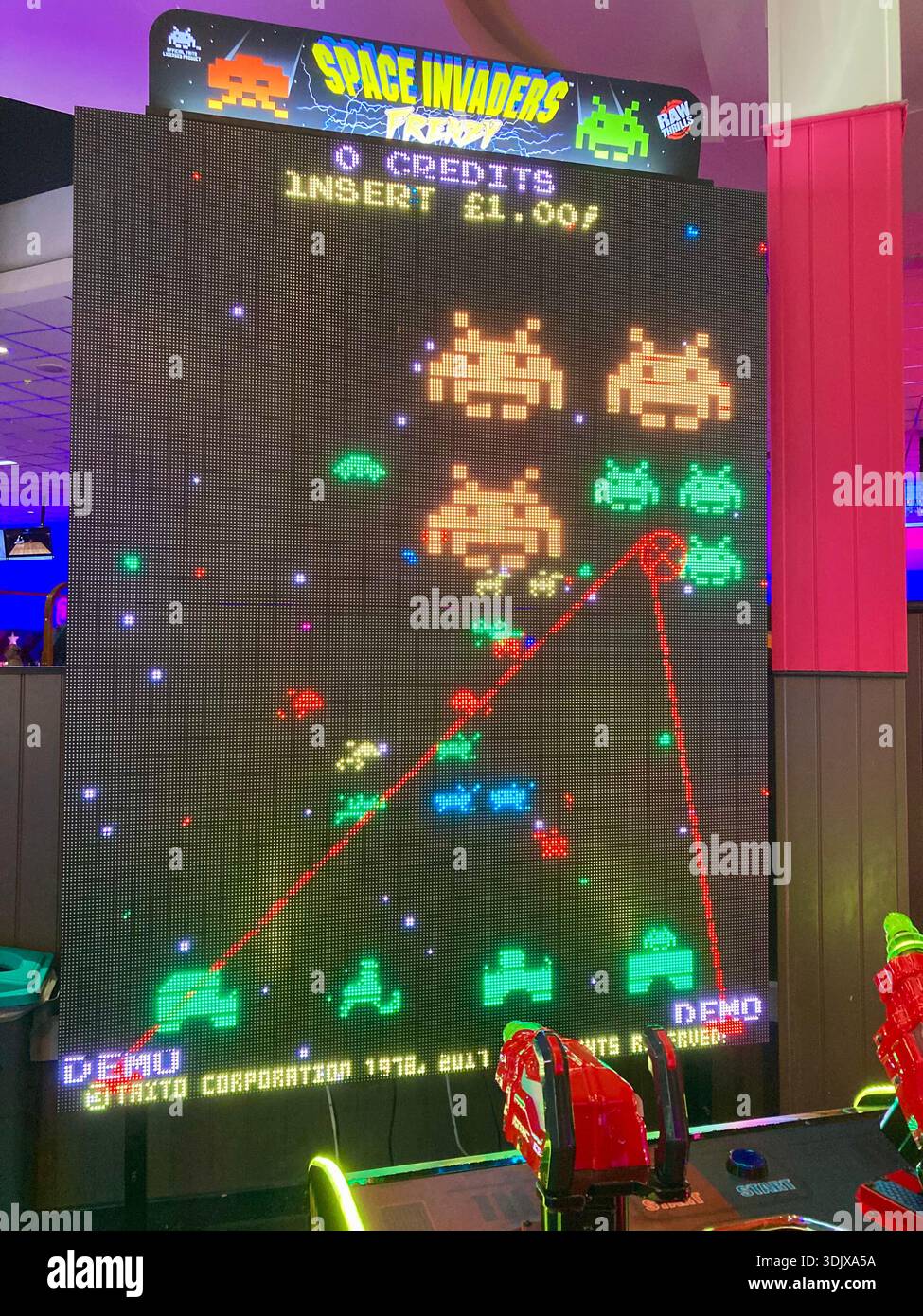 Sample retro arcade in hi-res stock photography and images - Alamy