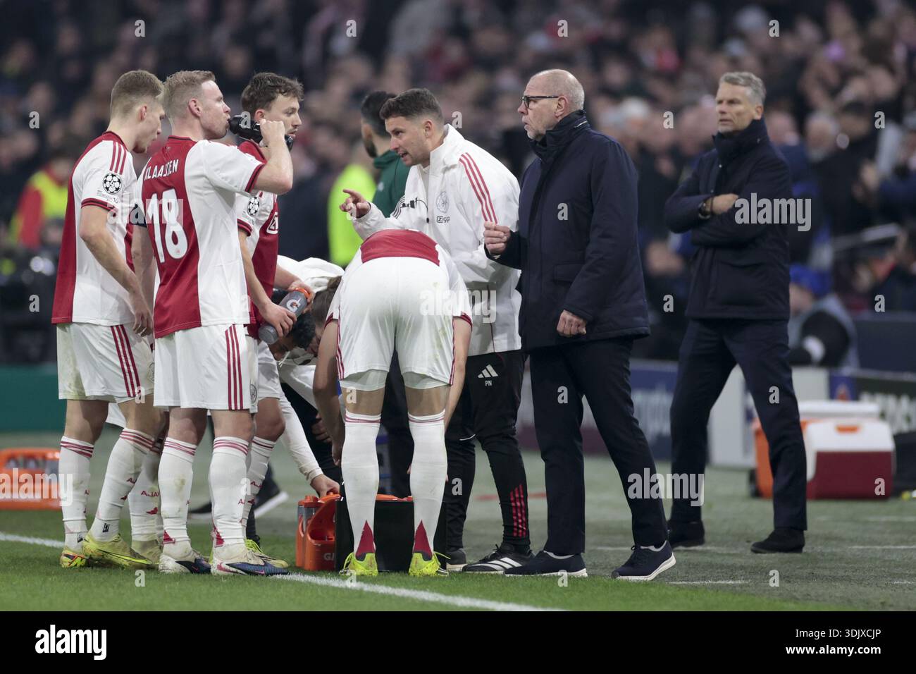 AMSTERDAM , 28-01-2026 , JohanCruijff ArenA , season 2025 / 2026 , UEFA ...