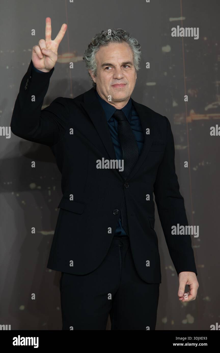 London, United Kingdom. 28th January 2026. Mark Ruffalo arrives at the ...
