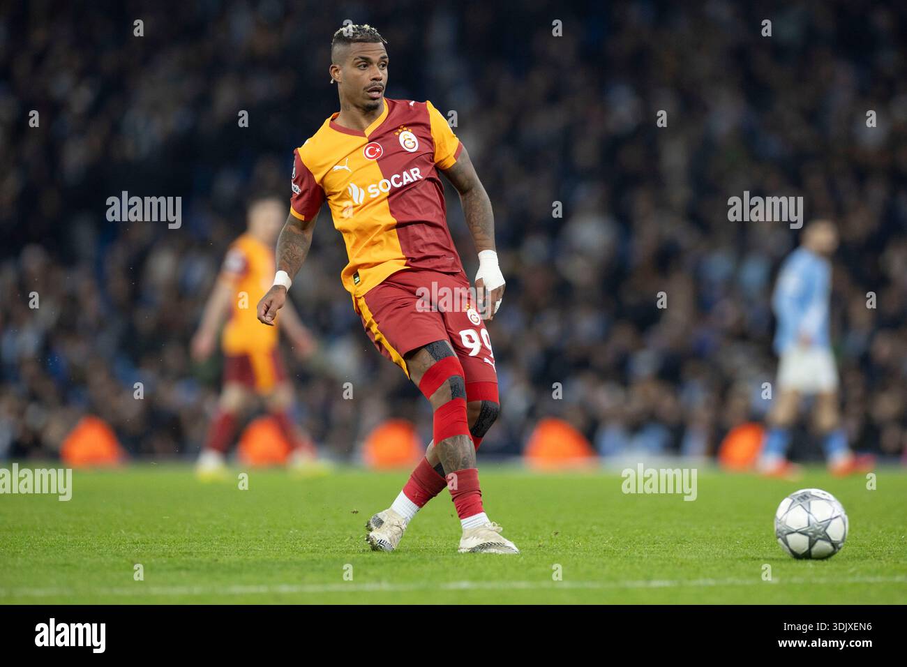 Mario Lemina #99 of Galatasaray during the UEFA Champions League League ...