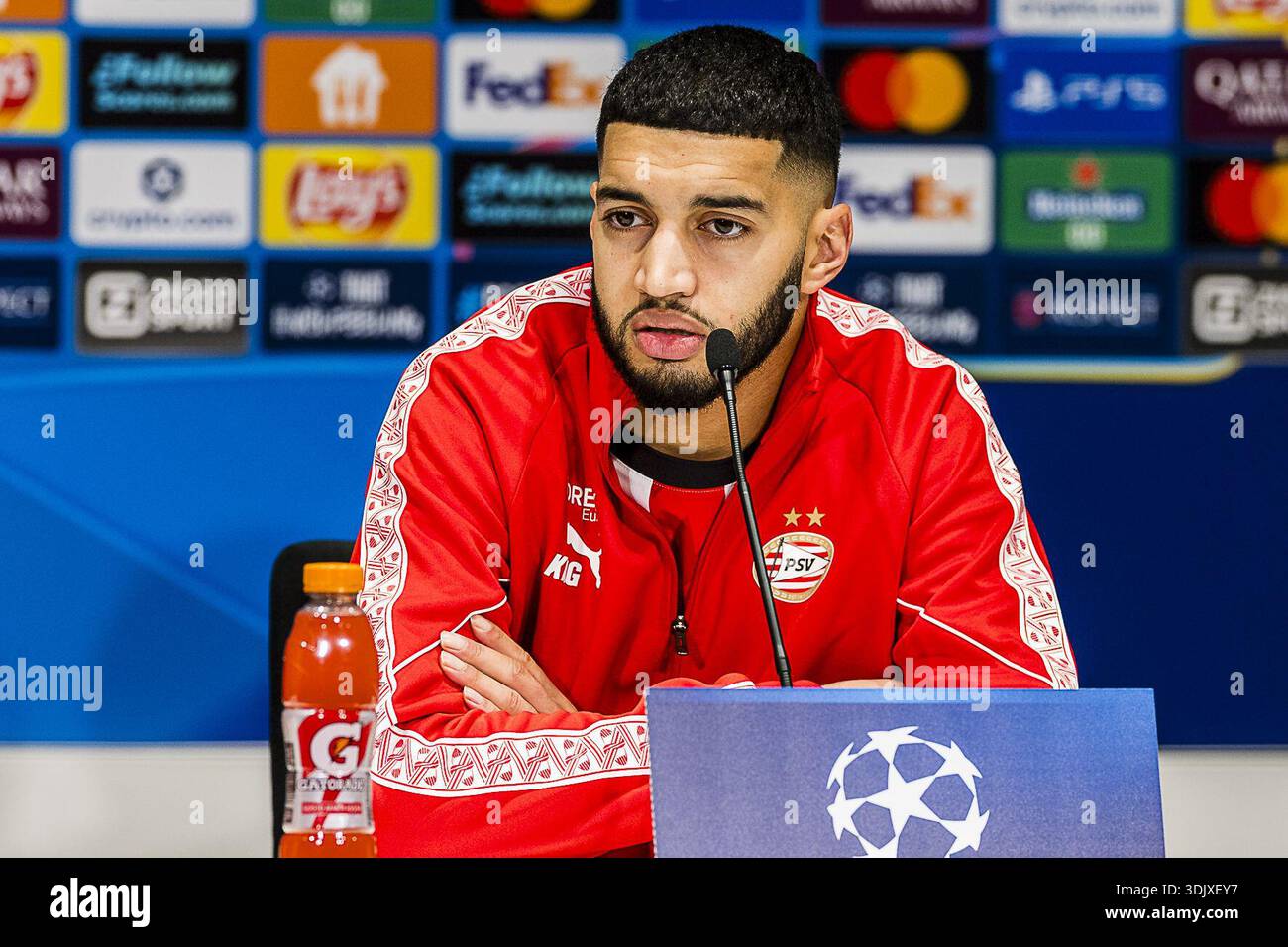 EINDHOVEN , 28-01-2026 , Philips Stadium , season 2025 / 2026 , UEFA ...