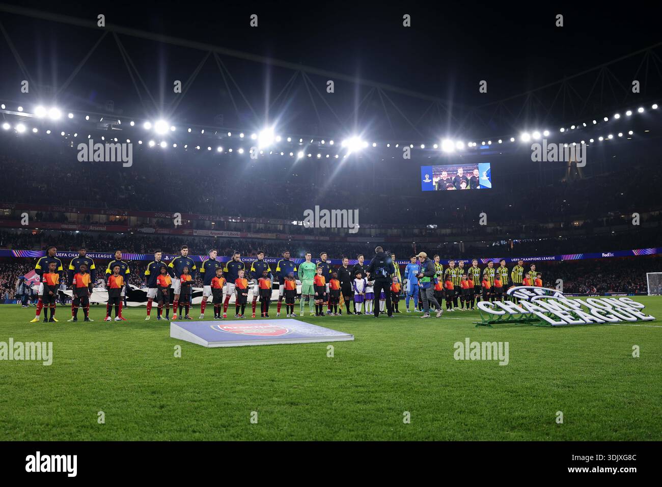 28th January 2026; Emirates Stadium, London, England; UEFA Champions ...