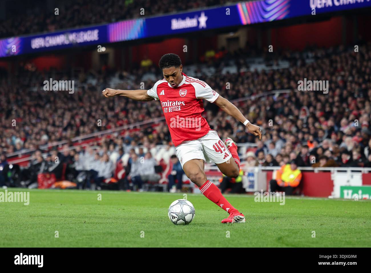 28th January 2026; Emirates Stadium, London, England; UEFA Champions ...