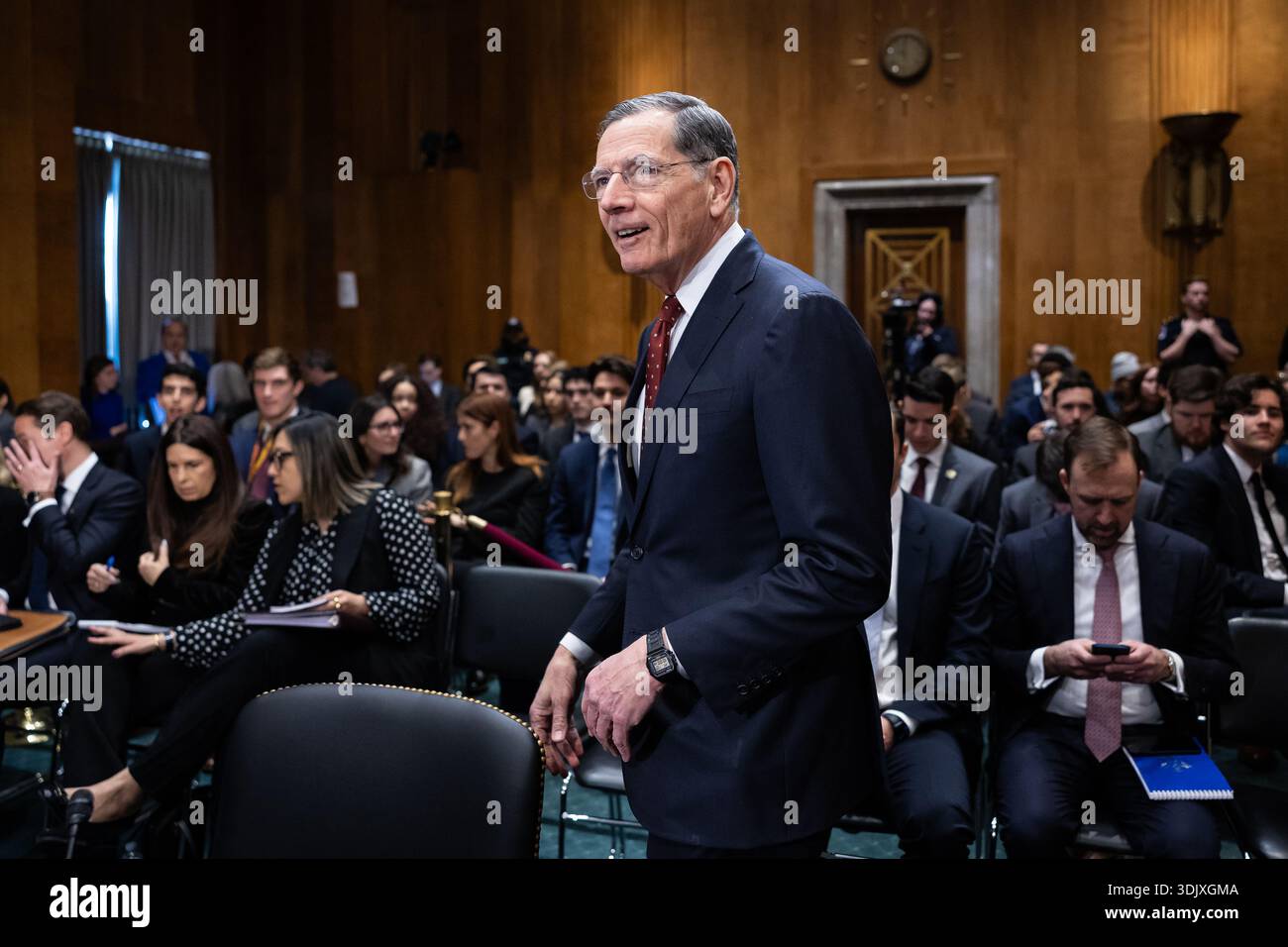 Sen. John Barrasso (R-Wyo.) arrives for a Senate Foreign Relations ...