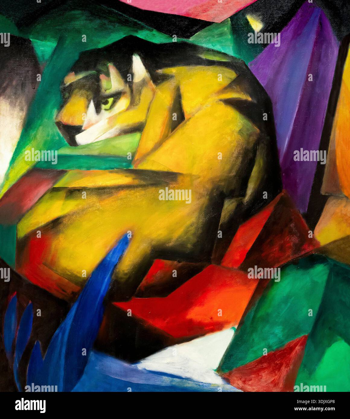 Tiger, Franz Marc, 1912 Stock Photo - Alamy