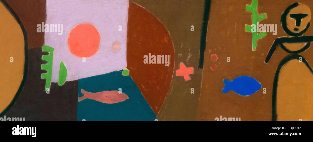 The Fairy Tale of the Two Fishes, Paul Klee, 1937 Stock Photo - Alamy