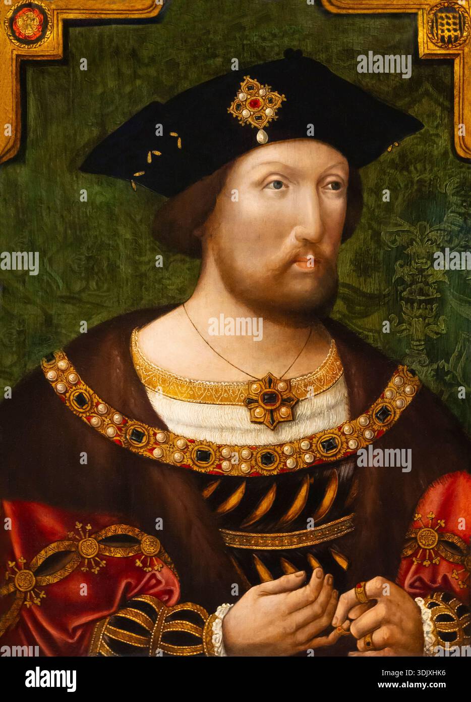 King Henry VIII, Unknown artist, circa 1520 Stock Photo - Alamy