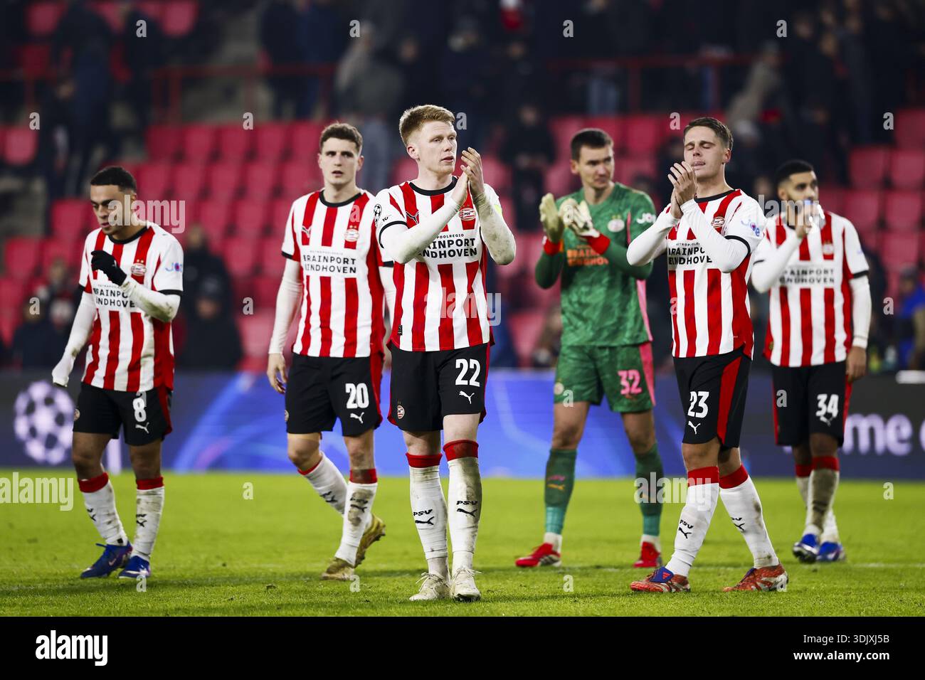 EINDHOVEN - Jerdy Schouten of PSV Eindhoven is disappointed after the ...